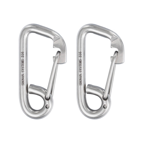 Snap Hooks Anneome Set Of 2 Stainless Steel Marine Spring Hooks - Heavy ...