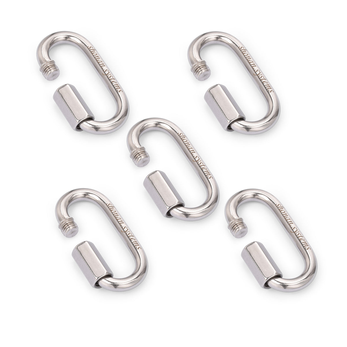 2.3" Chain Quick Links, Stainless Steel 304 or 316, 5 Pcs – SHONAN.SYSTEMS